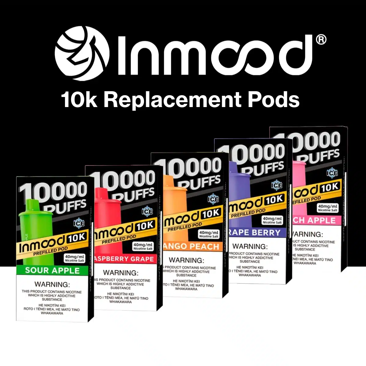 Inmood Switch 10K Pre-filled Pods - Big Vape