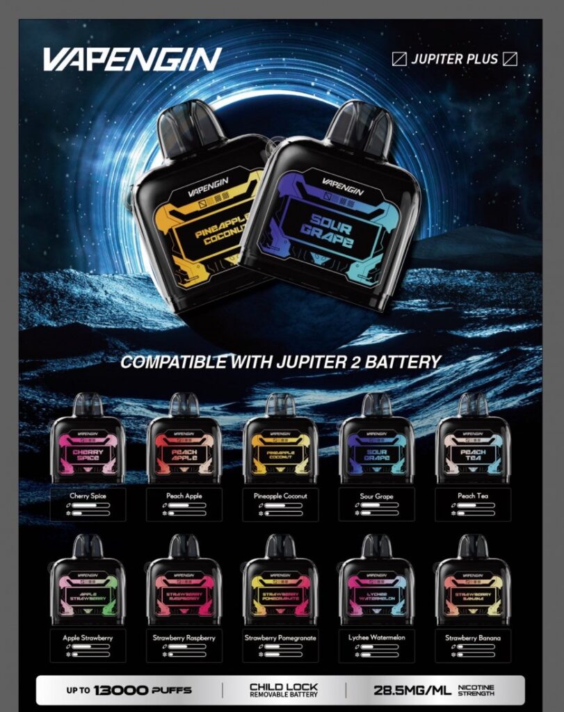 Vapengin Jupiter 2.0 Plus 13000 Puffs POD - Big Vape